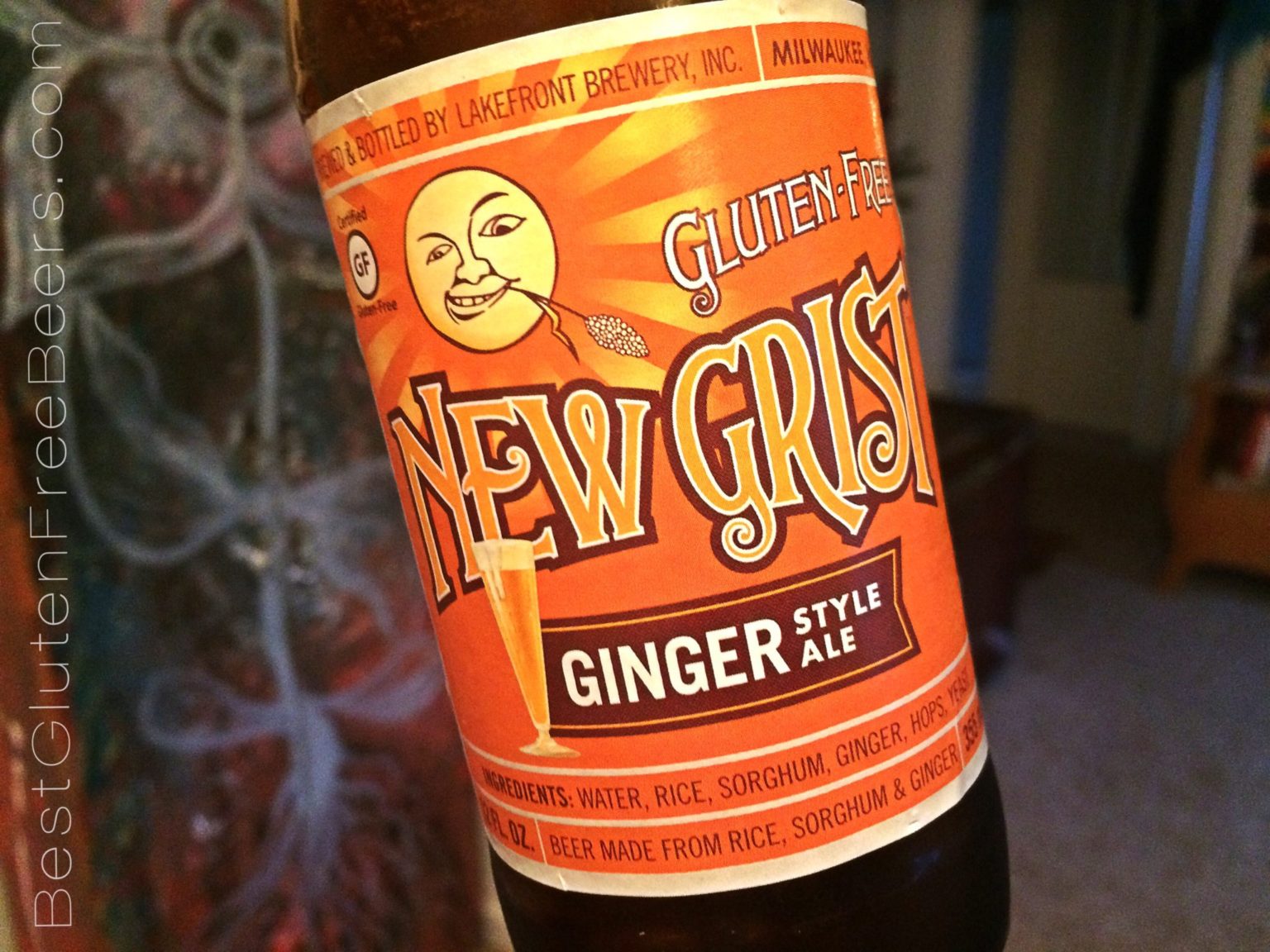 Gluten Free Beer Review: Lakefront Brewery New Grist Ginger Ale