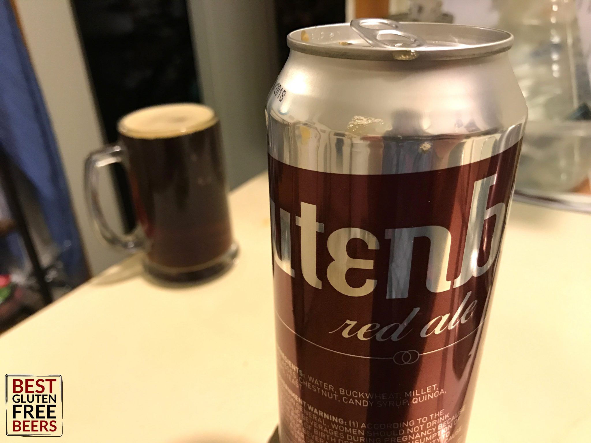 Glutenberg Red Ale - 100% Gluten Free Beer - Brewed in Canada