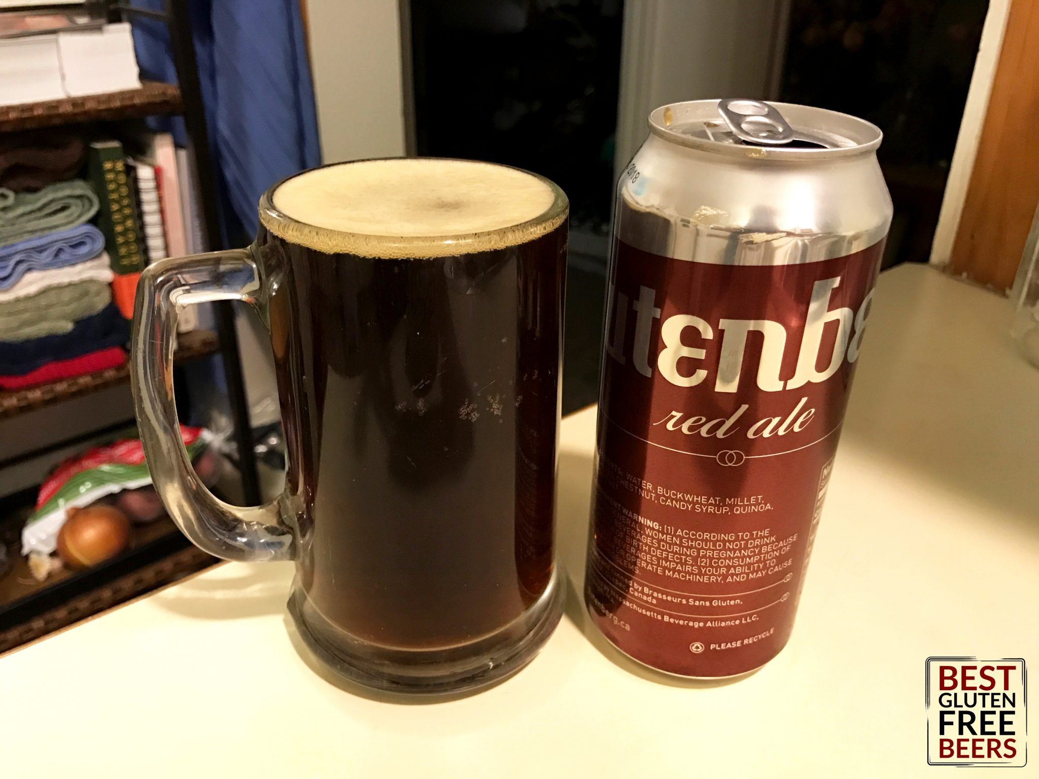 Glutenberg Red Ale - 100% Gluten Free Beer - Brewed in Canada
