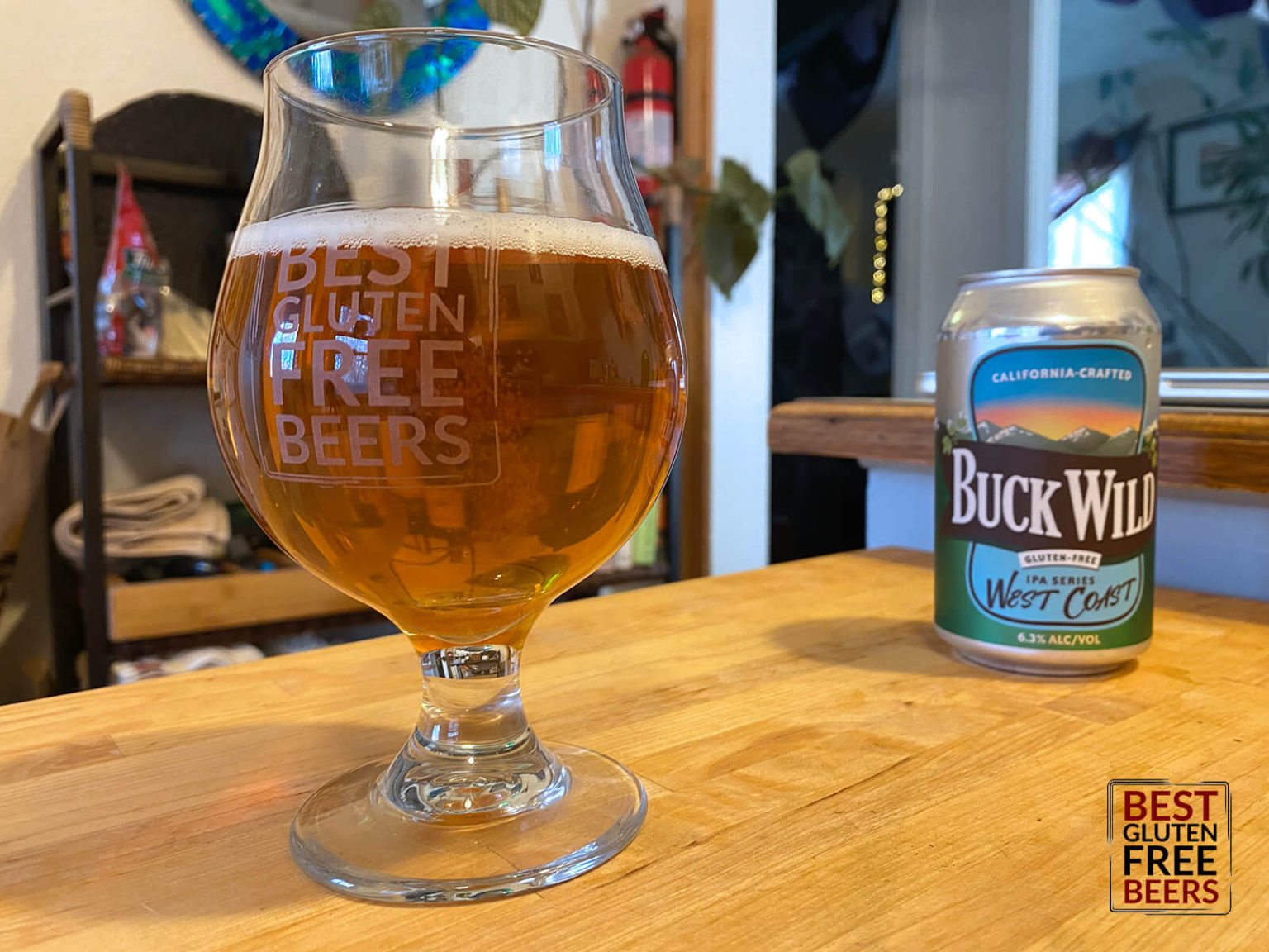 Buck Wild Brewing West Coast IPA - Best Gluten Free Beers